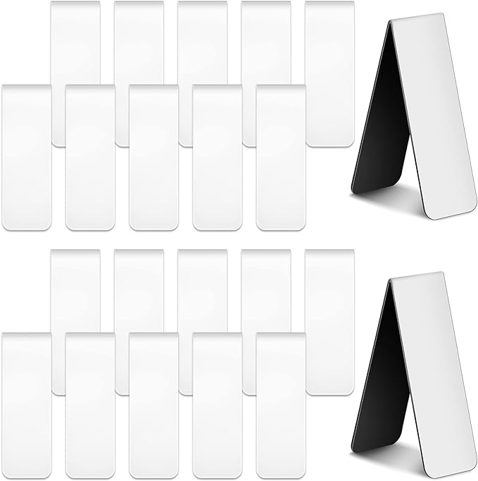Amazon.com: Eaasty 30 Pieces Magnetic Bookmark Book Marker Clip ...