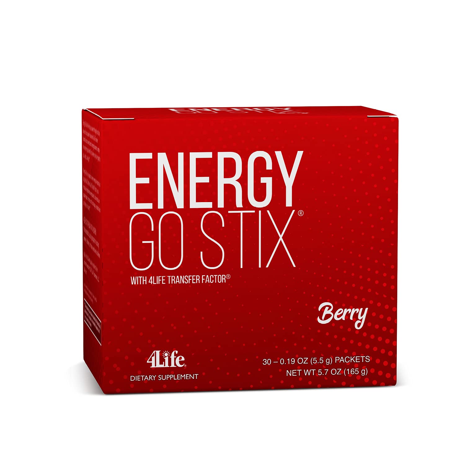 Amazon.com : 4Life Energy Go Stix - Healthy Energy Source - Berry Drink ...