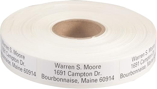 Amazon.com : Personalized Large Print Self-Stick Address Labels 1000 ...