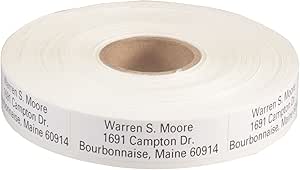 Amazon.com : Personalized Large Print Self-Stick Address Labels 1000 ...
