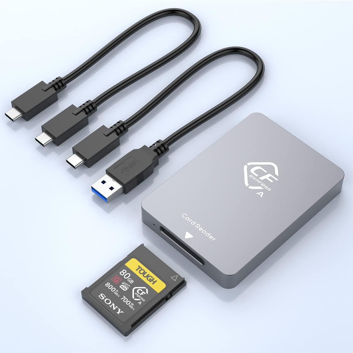 Amazon.com: CFexpress Card Reader,USB 3.1 Gen 2 10Gbps Type A CFexpress ...