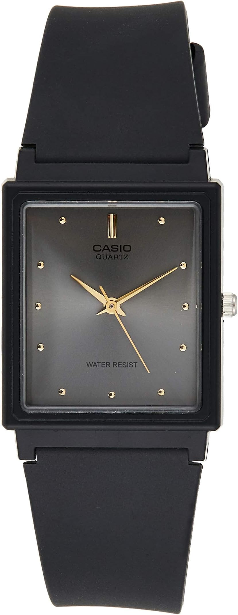 Casio MQ38-8A Reloj analógico rectangular clásico de 3 manos para ...