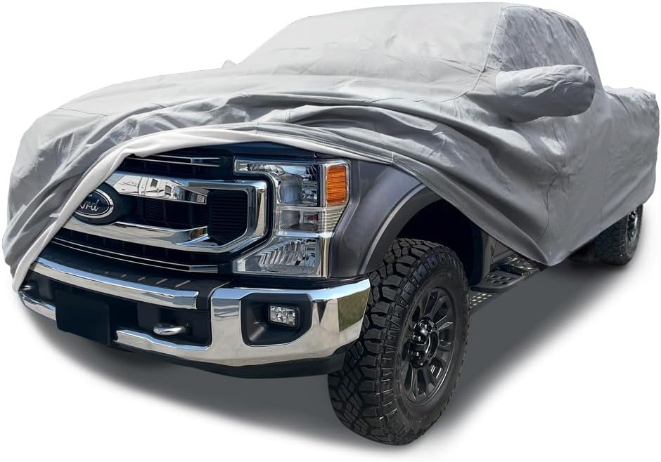 Amazon.com: CarsCover Ford F250 F350 F450 Crew Cab 6ft Short Bed Box ...