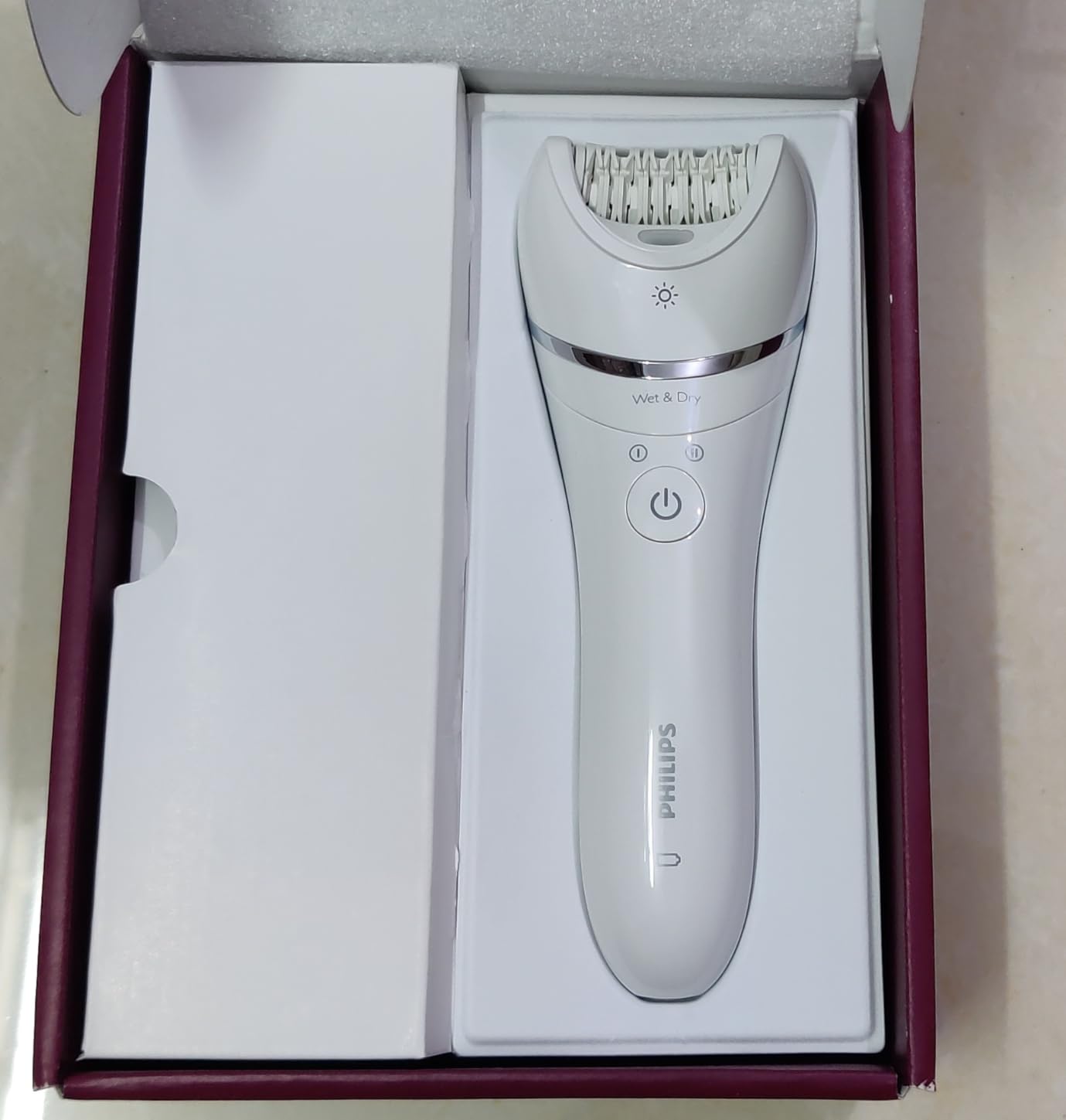 Philips Cordless Epilator– All-Rounder for Face and Body Hair Removal ...