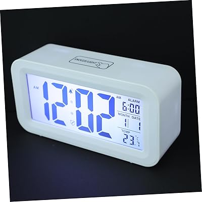 Amazon.com: MAGICLULU Clock for Office Clocks for Bedrooms Wall Watch ...