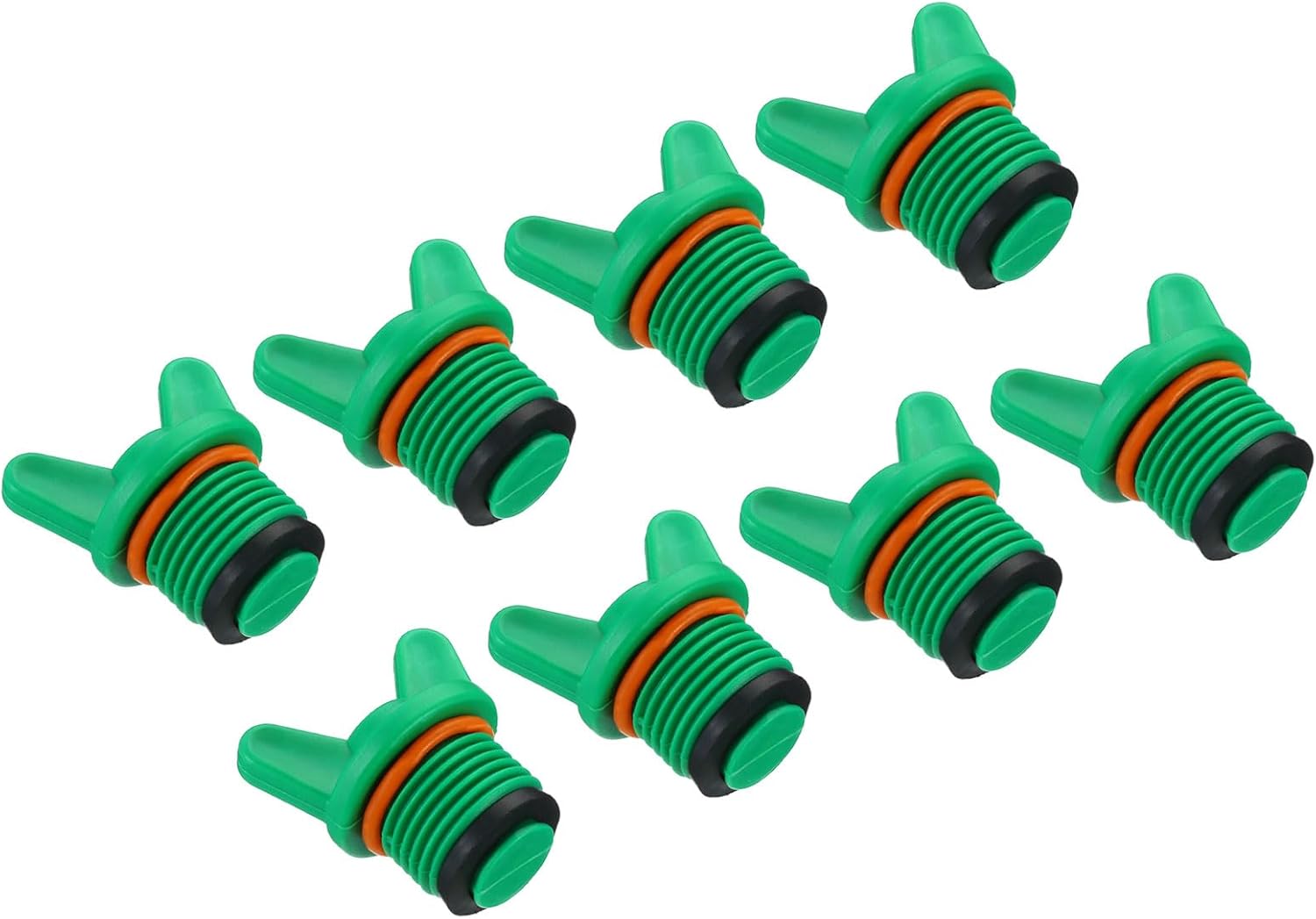 Amazon.com: PATIKIL 1/2PT PPR Pipe Fitting End Cap, 8 Pack Butterfly ...