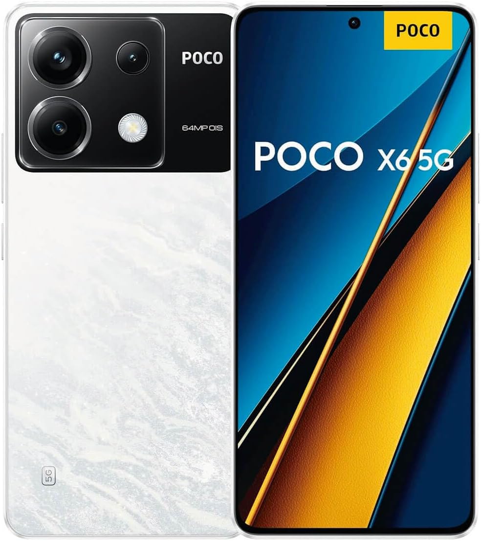 xiaomi Poco X6 5G - Smartphone 12+256GB White (UK Version + 2 Years Warranty) : Amazon.co.uk ...