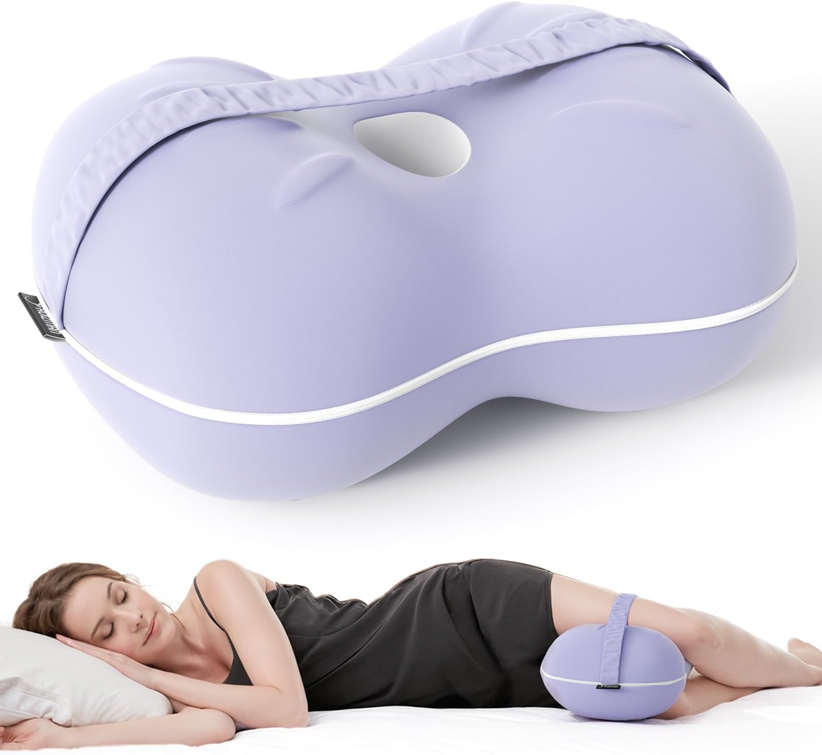 Amazon.com: FBITE Smoothspine Alignment Pillow, Leg & Knee Pillow for ...