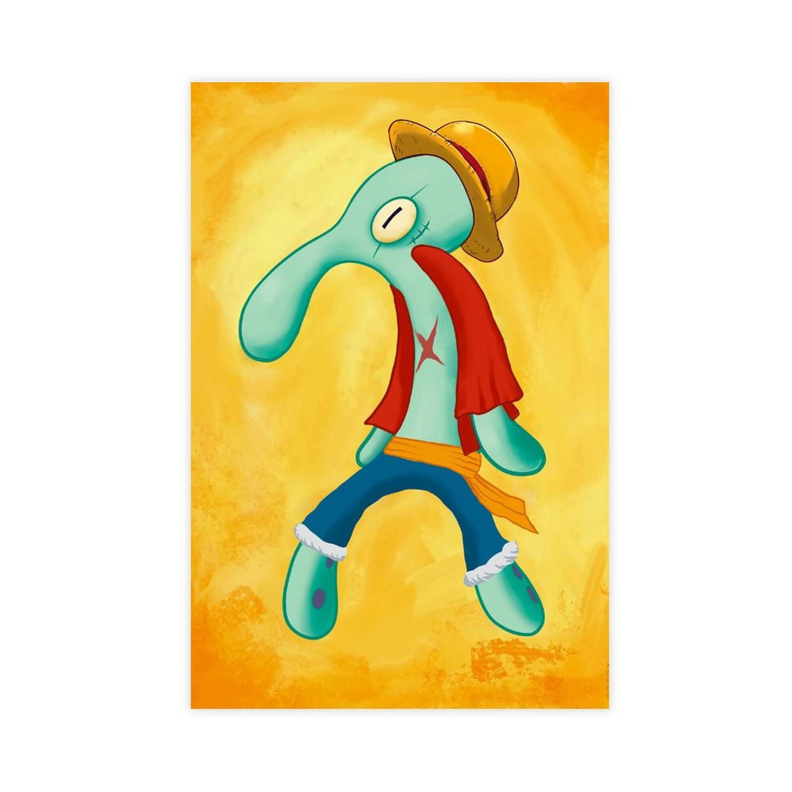 Squidward Krusty Krab Hat