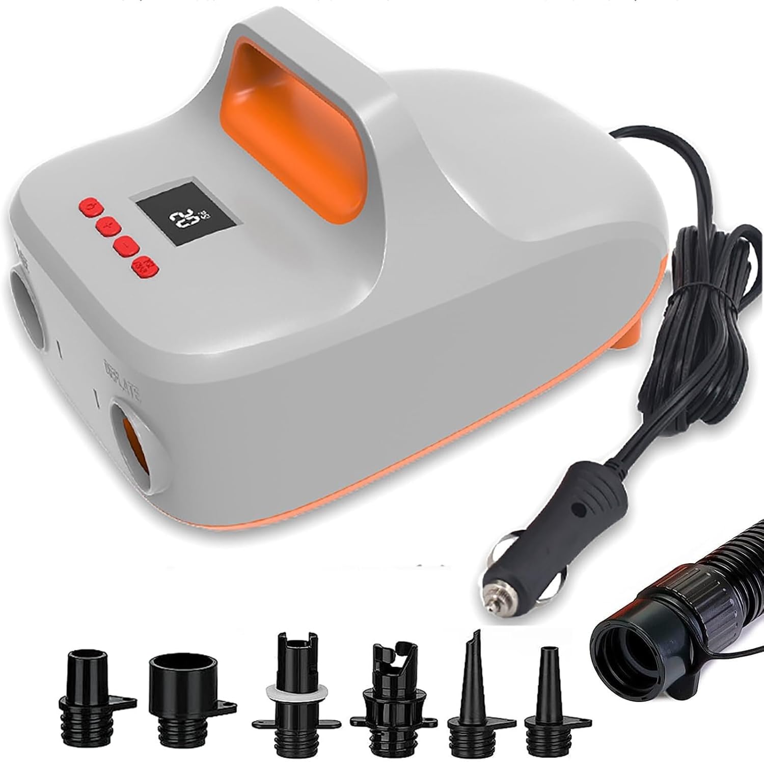 Amazon.com : Electric Air Pump, 20PSI Inflation & Deflation Dual-Use ...