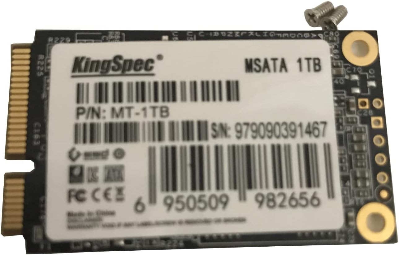 Amazon.com: Ycheda mSATA Mini PCIE Solid State HDD Replacement for ...
