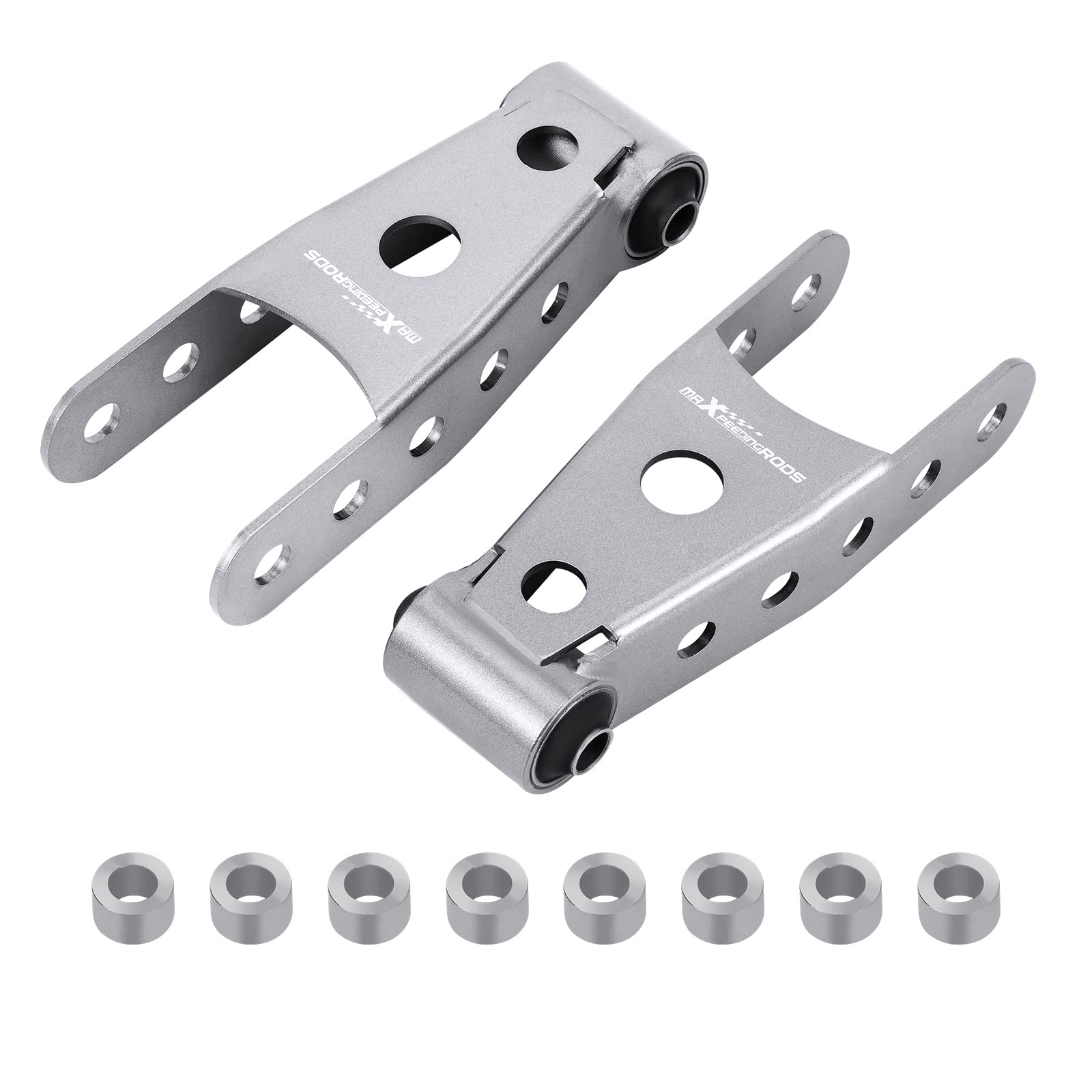Snapklik.com : Tuningsworld 2"-3" Lowering Shackle Kit Adjustable For ...