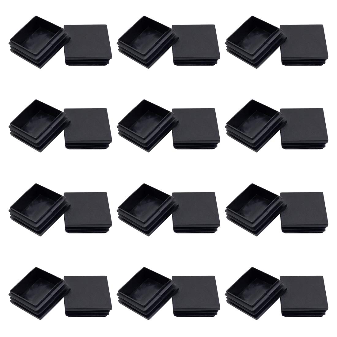 Amazon.com: Suiwotin 24Pack 50mm (2 Inch) Square Plastic Plug, Square ...