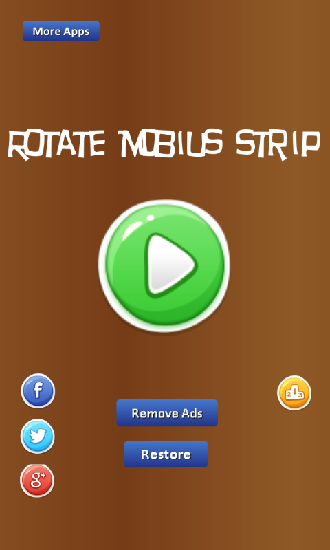 Rotate Mobius Strip - by dragging finger following arrow in strip - App on Amazon Appstore