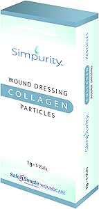 Simpurity Collagen Dressing Powder, 1 Gram Vial, 5 Count : Amazon.co.uk ...