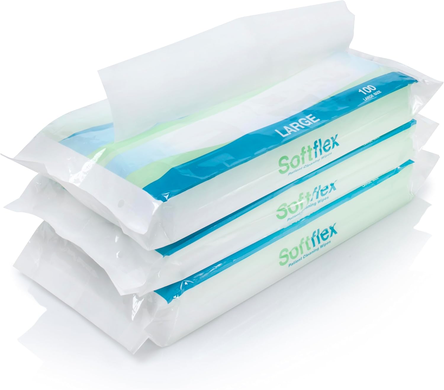 3 x Easy Care Solutions Standard Patient Dry Wipes | Large 30cm x 30cm ...