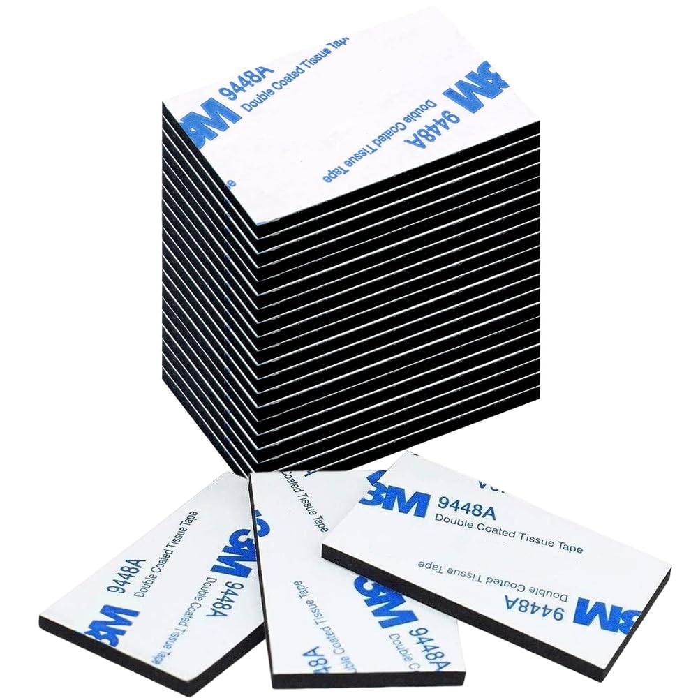 YOFASEN Black Double Sided Sticky Pads - Sticky Foam Pads Heavy Duty ...