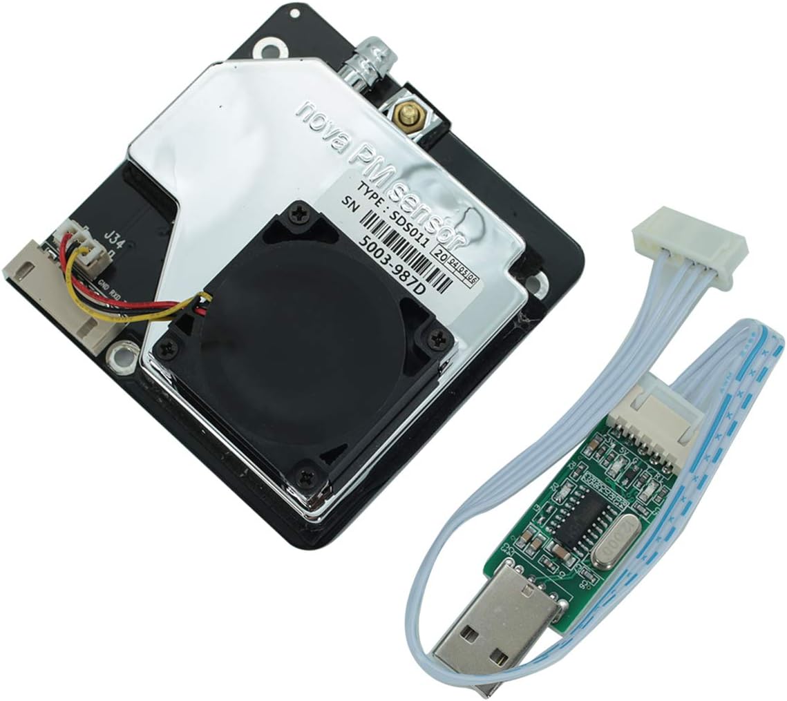 PMS5003 PM2.5 PM10 Air Quality Detection Sensor Digital Particle ...