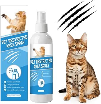 Amazon.com: Cat Deterrent Spray: 200ML Cat Repellent Indoor for Cat and ...