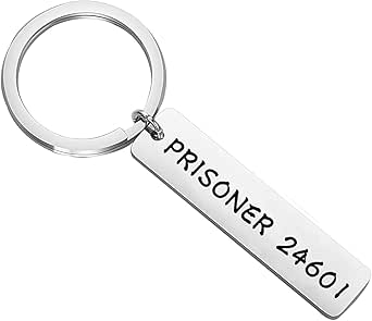 Amazon.com: CHOORO Musical Theatre Keychain Prisoner 24601 Musical ...