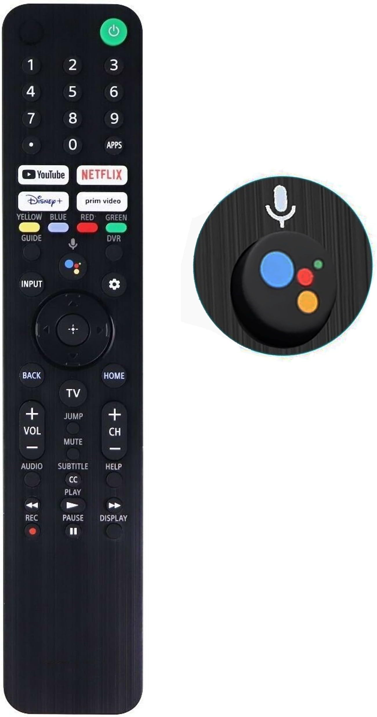 Amazon.com: RMF-TX520U for Sony TV Remote, Compatible with All Sony TV ...