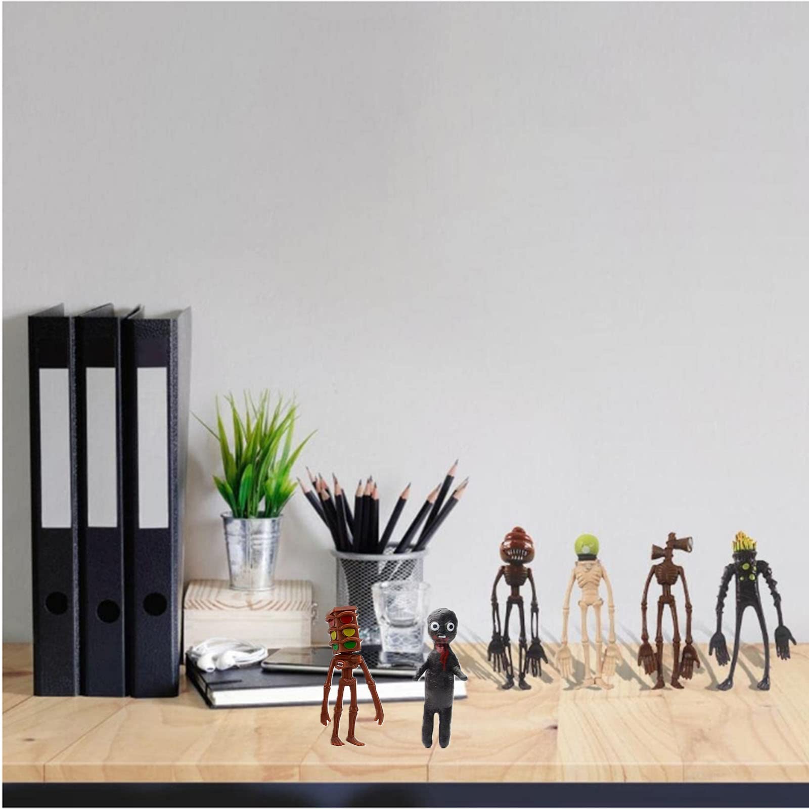 Buy Figure Toys, Set of 16 Action Figure Dolls SCP Foundation SCP 096 ...