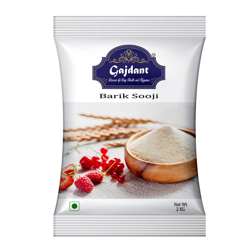 Fine/Barik Sooji (Semolina) 2Kg : Amazon.in: Grocery & Gourmet Foods
