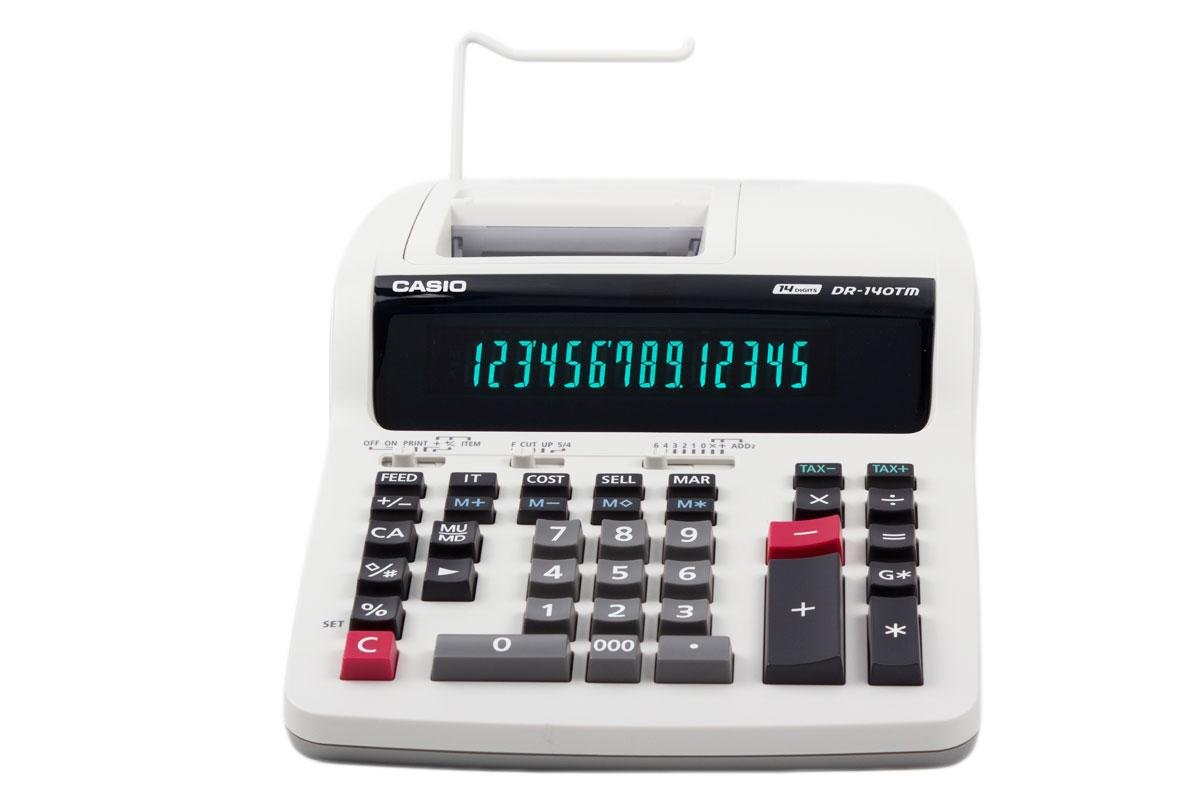 Casio DR-140TM Printing Calculator (White) : Amazon.in: Office Products