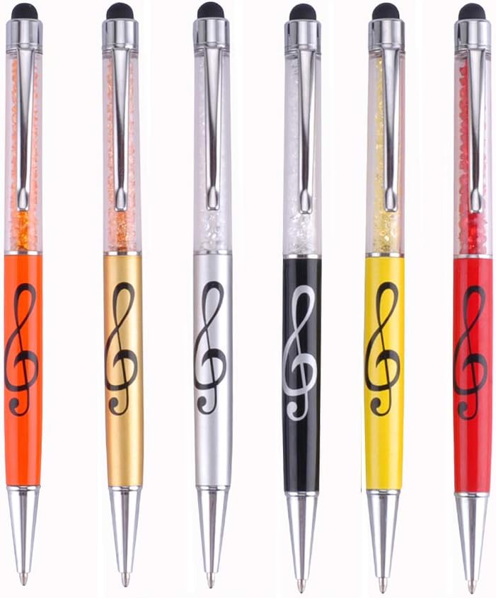 Amazon.com: Stylus Pen Crystal Ballpoint Pens Capacitive Diamond ...