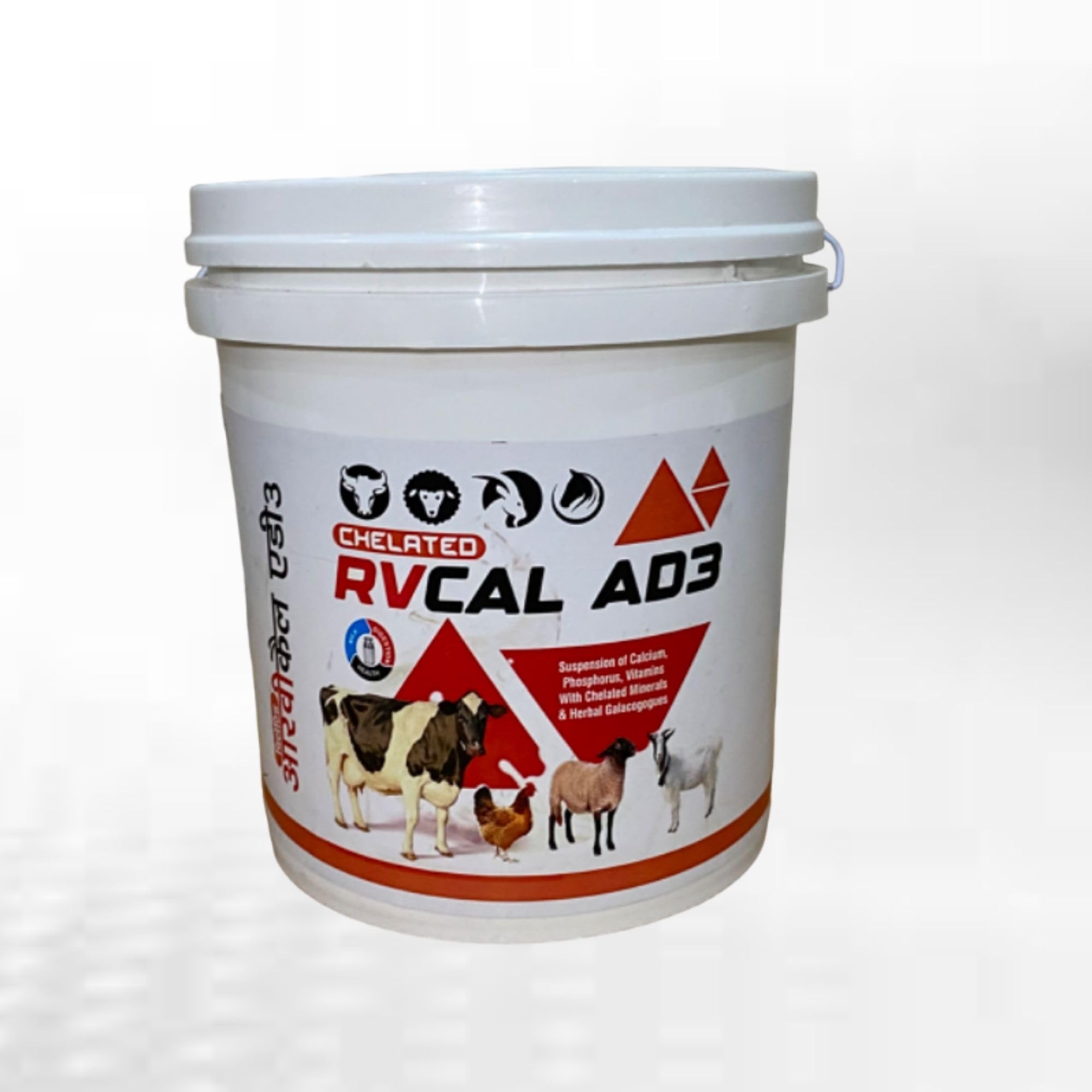 RVCAL-AD3, Calcium for Cow, Buffalo, Goat, Sheep, Horse, cat, Dog, Pig ...