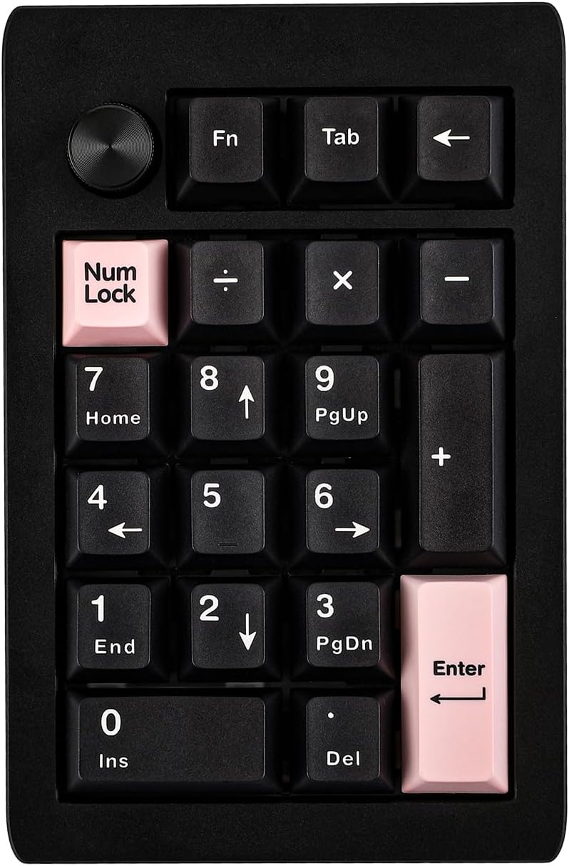 EPOMAKER EK21-X VIA Gasket Number Pad, Aluminum Alloy Wireless Numpad ...