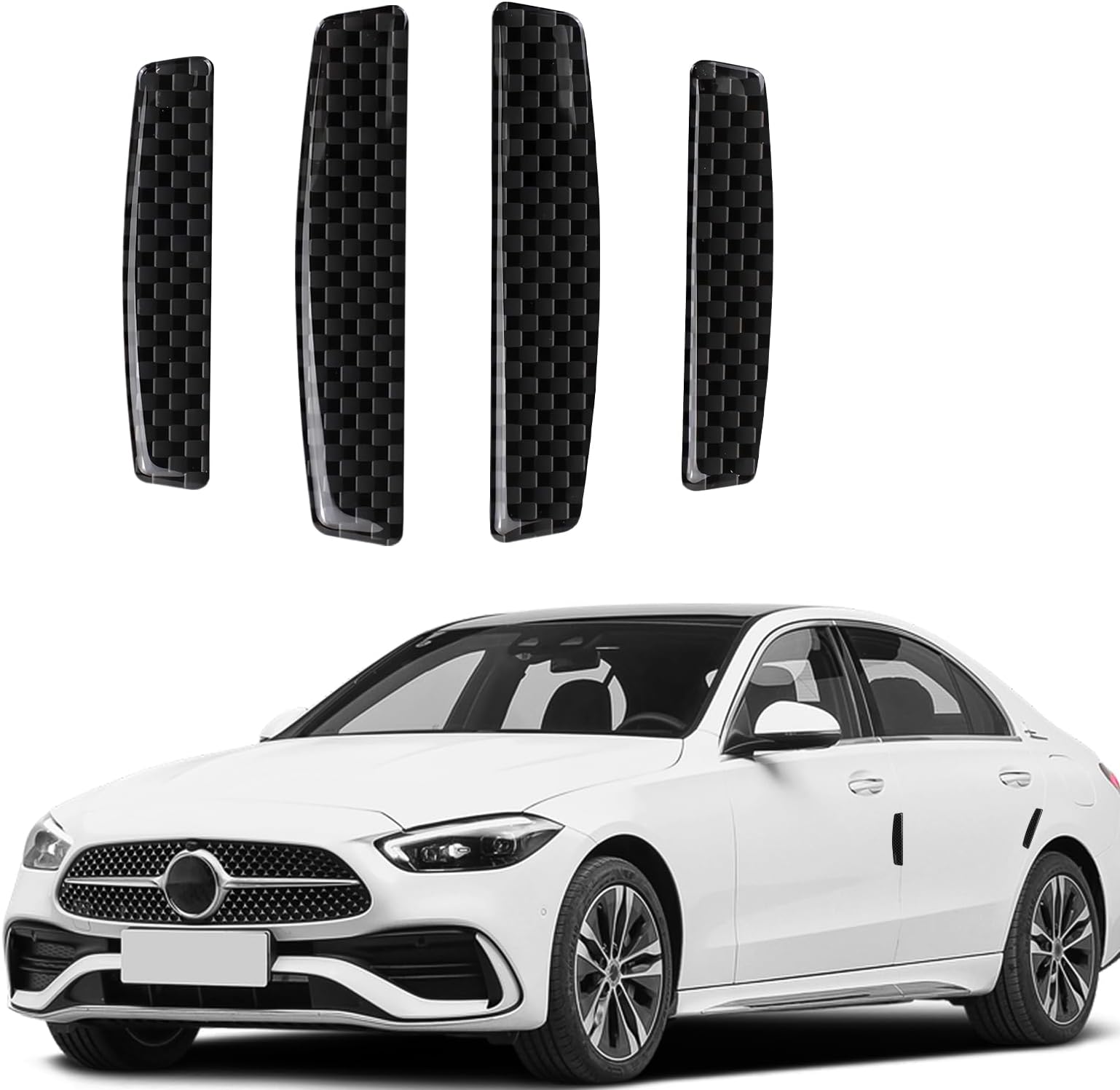 Amazon.com: 4 PCS Car Door Edge Protector - Universal Auto Side Door ...