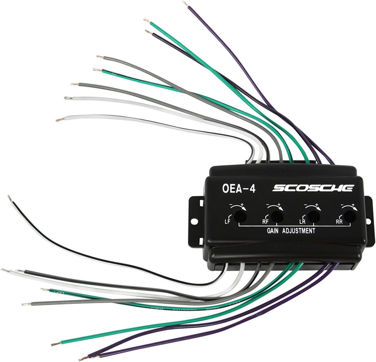 Amazon.com: Scosche OEA4 OEM Premium Amplifier Interface Adapter - 4 CH ...