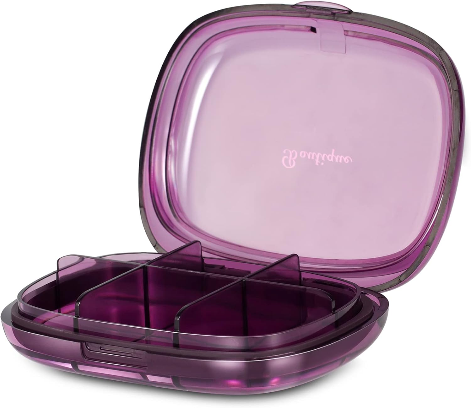 Pill Box Travel Daily Pill Cases Portable Pill Dispenser Box 6 ...