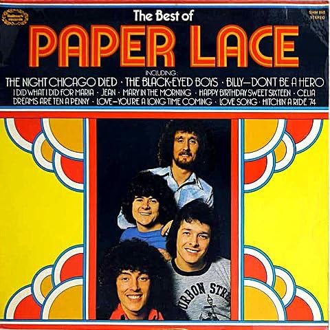 Paper Lace - The Best Of Paper Lace - Hallmark Records by Paper Lace ...