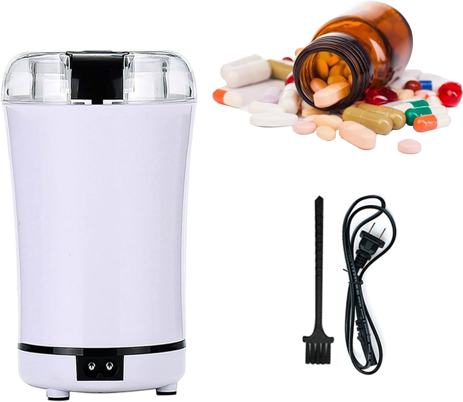 Amazon.com: Multifunctional Electric Pill Crusher -Grind and Pulverize ...