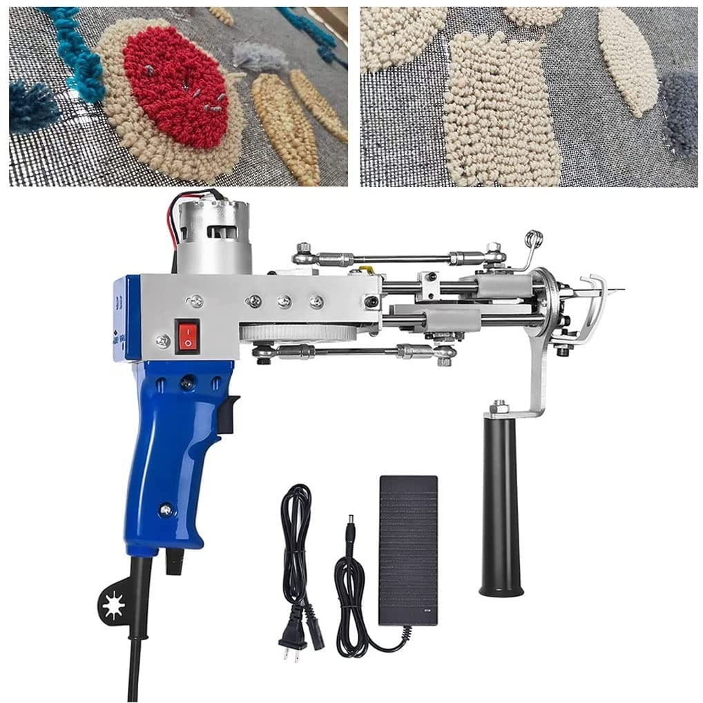 Buy 2in1 Cut Pile & Loop Pile Tufting , Electric Carpet Machine Hand ...