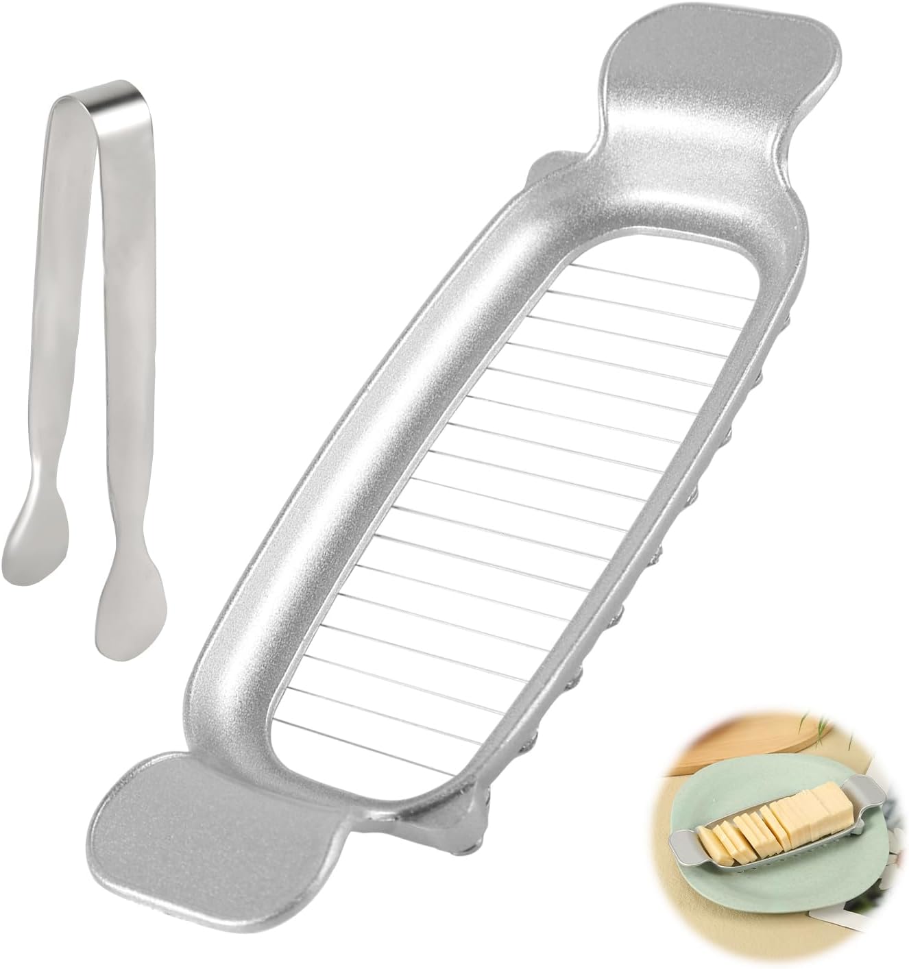 Amazon.com: ADULLPONY Butter Slicer Cutter,Cheese Cutters for Block ...