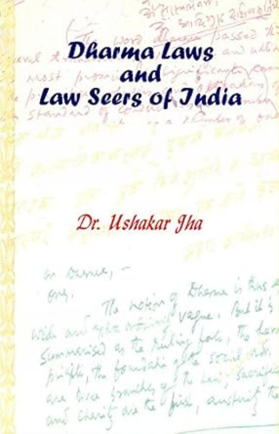 Buy Dharma Laws and Law Seera of India Book Online at Low Prices in ...
