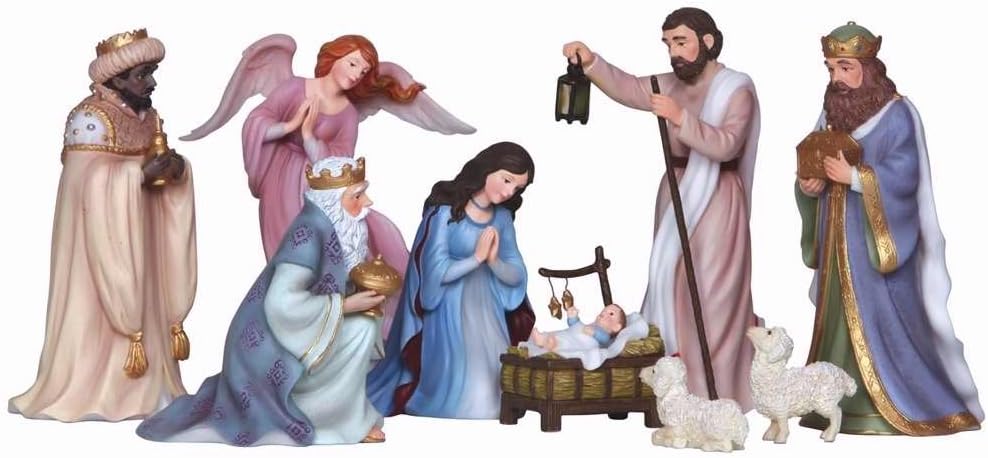Amazon.com: Pipka Nativity 9 Piece Set : Home & Kitchen