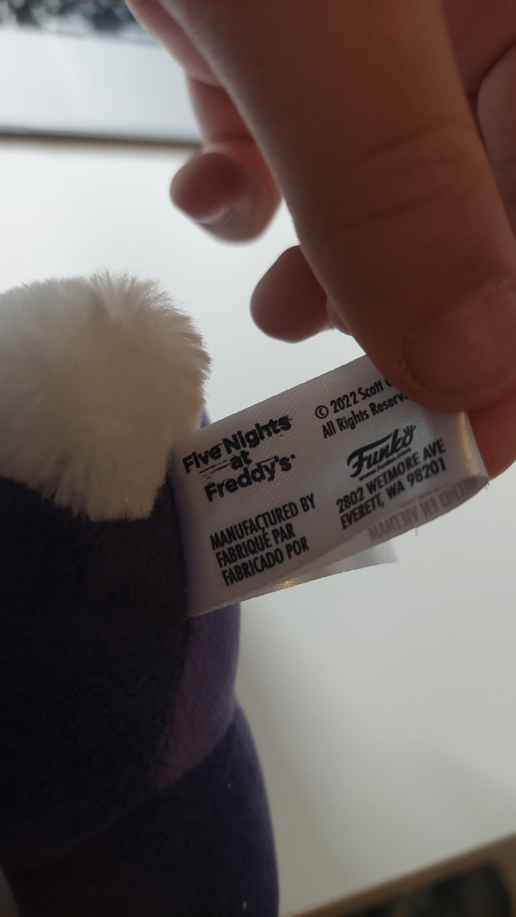 FIVE NIGHTS AT FREDDY'S 6" Plush Bonnie : Amazon.co.uk: Toys & Games