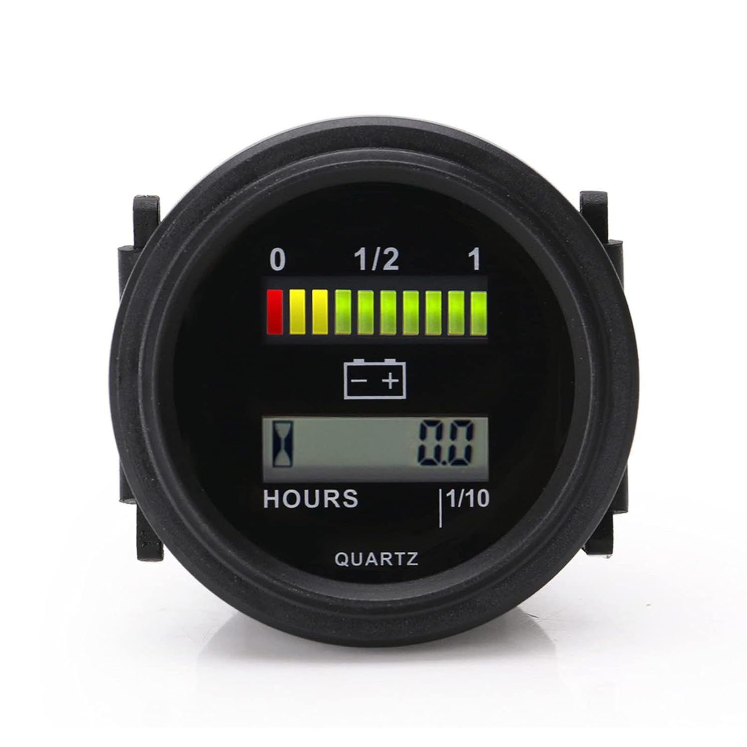 Digital LCD ur Meter with led Battery Indicator Gauge 12V 24V 36V 48V ...