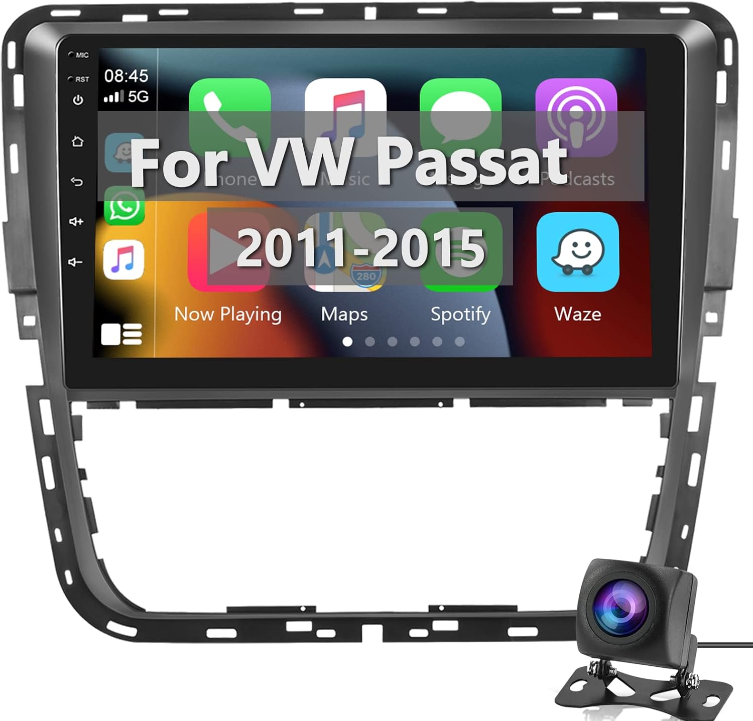 Amazon.com: Android Car Radio Stereo for VW Passat 2011 2012 2013 2014 ...