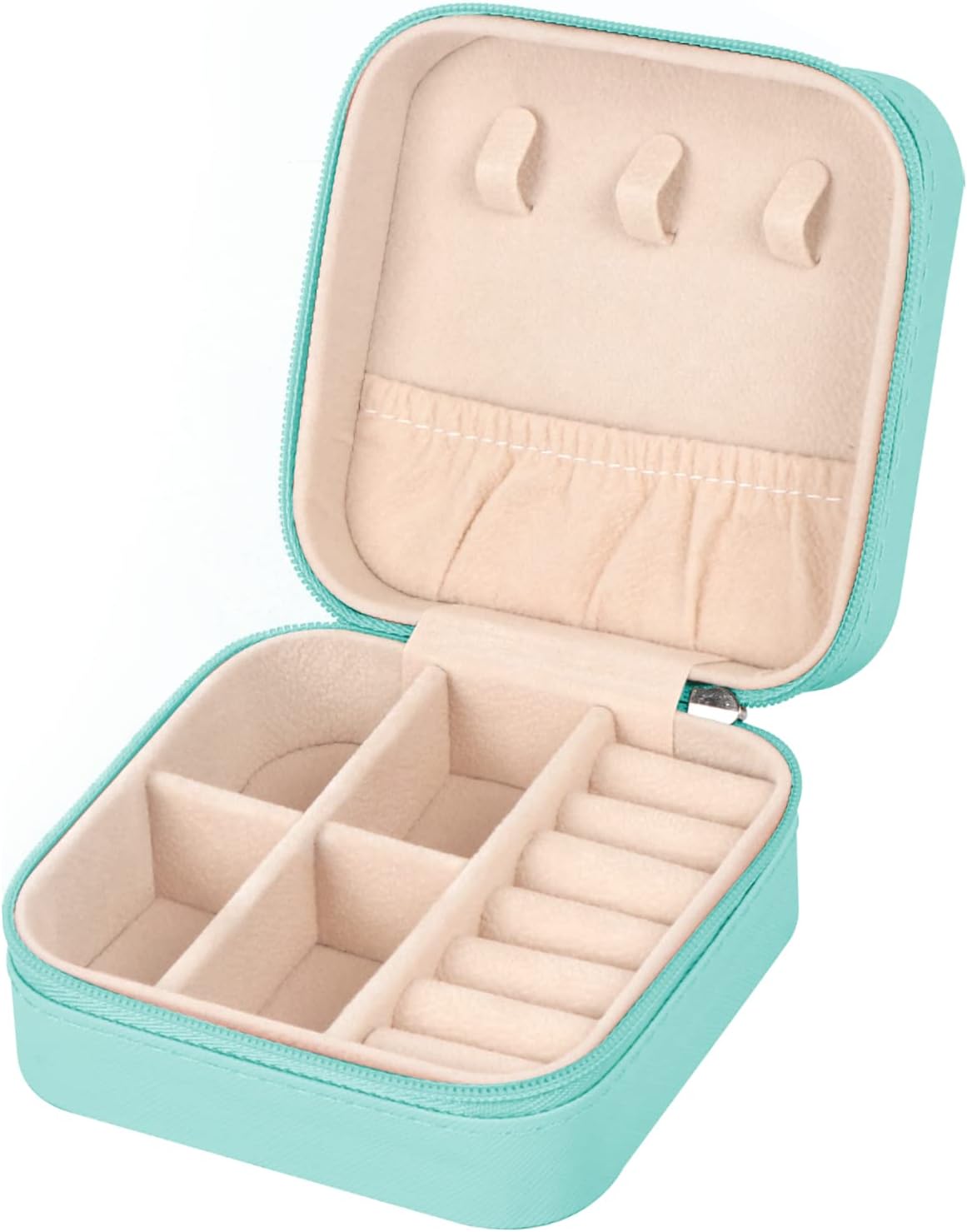 Amazon.com: MFXIP Travel Jewelry Case Small Jewelry Box Jewelry ...