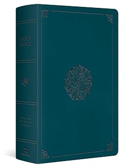 ESV Large Print Personal Size Bible, Red Letter (TruTone, Deep Teal ...