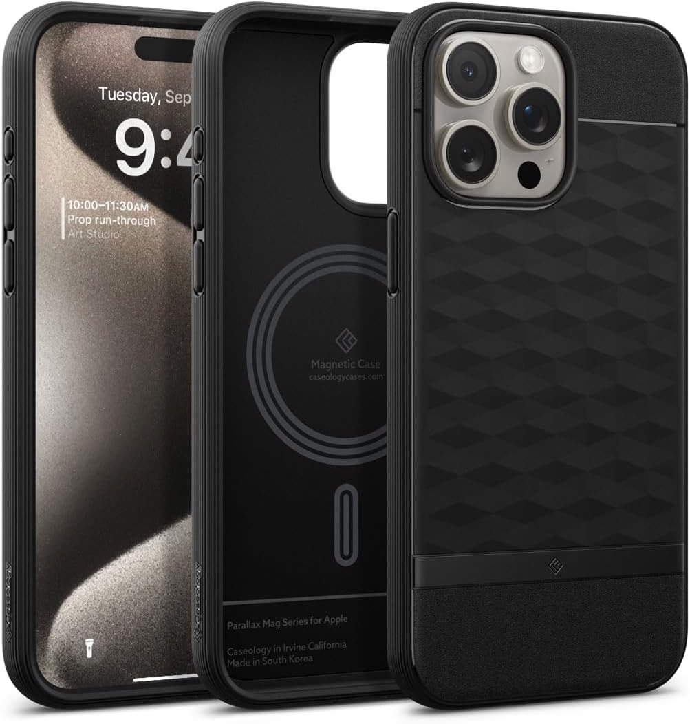 CASEOLOGY by Spigen Parallax Mag Back Cover Case Compatible with iPhone ...