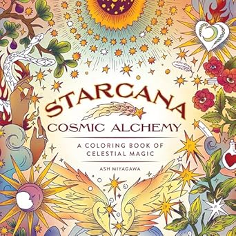 Amazon.com: Starcana: Cosmic Alchemy: A Coloring Book of Celestial ...