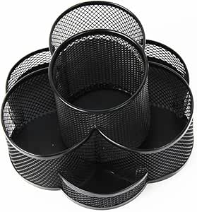 Gonice 360 Rotating Desk Organizers Storage Organizer Pen Holder, 7 ...