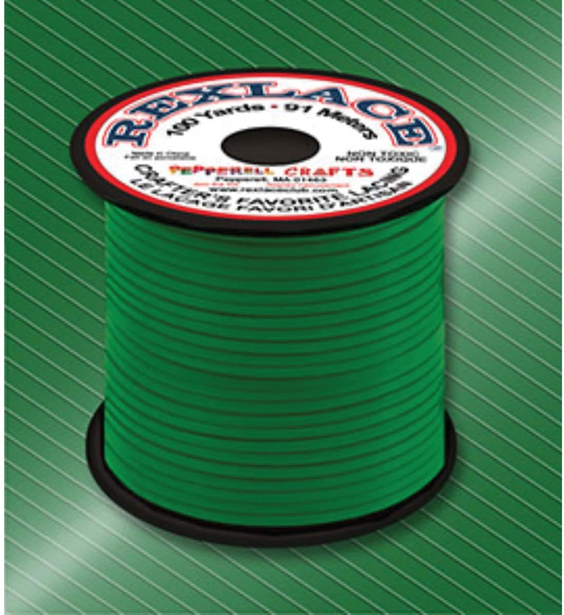 Amazon.com: Rexlace Plastic Lacing .0938"X100yd-Kelly