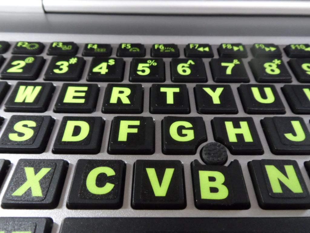 Universal Keyboard Replacement Labels 2Pcs Universal English Keyboard ...